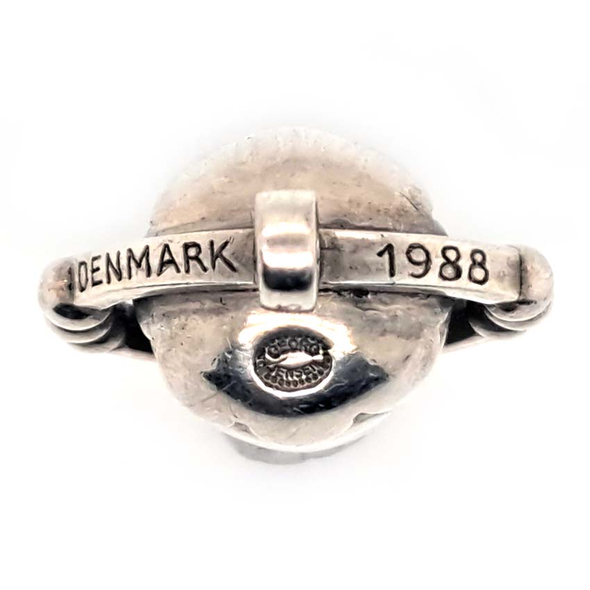 Vintage Georg Jensen Silver Acorn Pendant, Circa 1988
