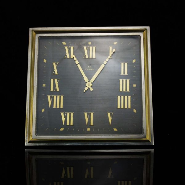 Art Deco Style Vintage Omega Desk Clock